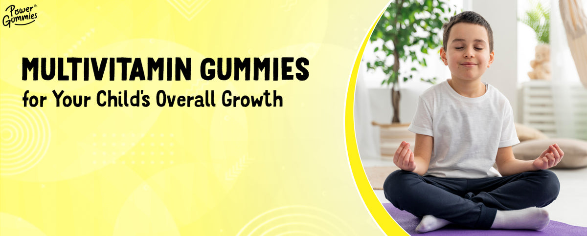 Vitamin A, B, C, D & K In Kids Multivitamin Gummies – Power Gummies Kids